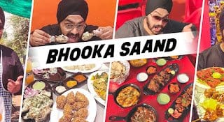 Popular food blogger Pujneet Singh aka ‘Bhooka Saand’ arrived in Valley ...